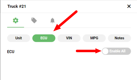 Unit Settings – GPSTrackit Support