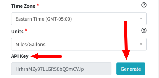 API Keys – GPSTrackit Support