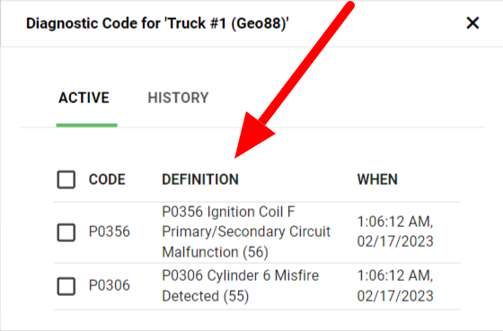 DTC Codes – GPSTrackit Support