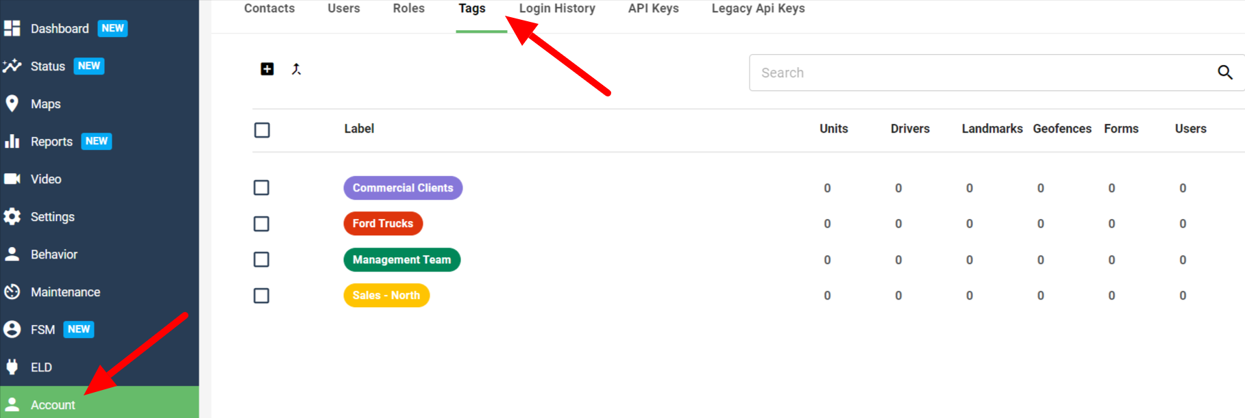 Tags – GPSTrackit Support