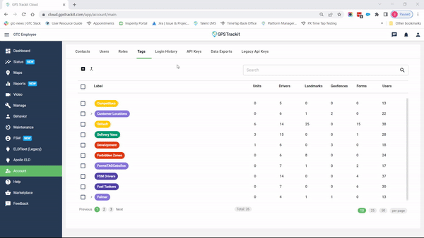 Tags – GPSTrackit Support