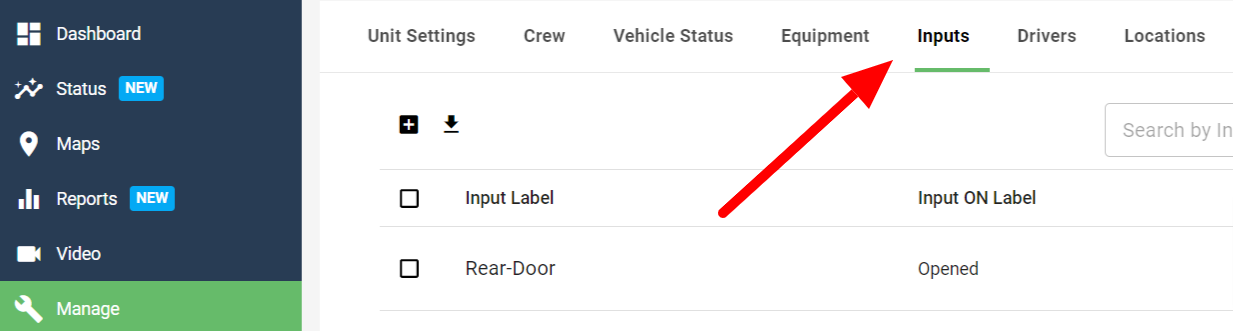 Inputs – GPSTrackit Support