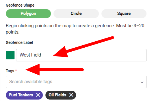 Geofences – GPSTrackit Support