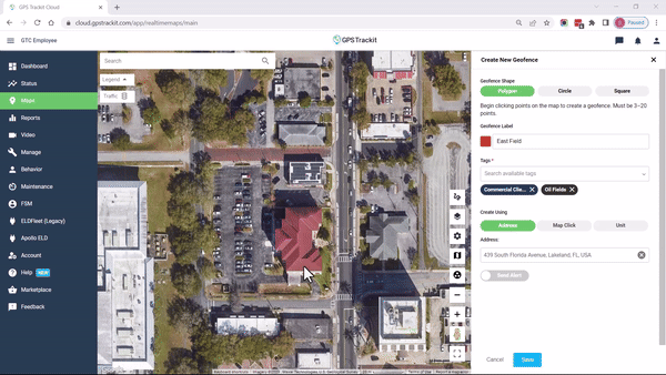 Geofences – GPSTrackit Support