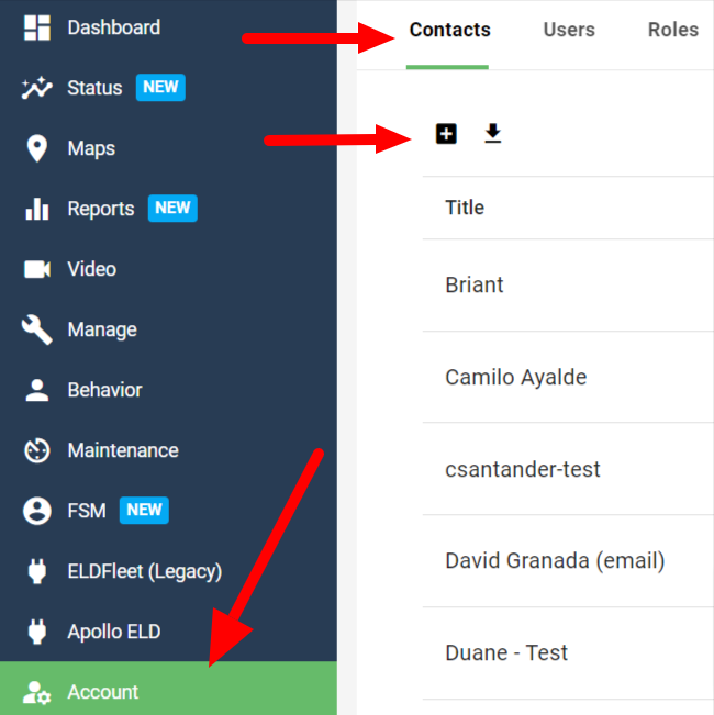 How to Create Contacts for Alerts & Reports – GPSTrackit Support