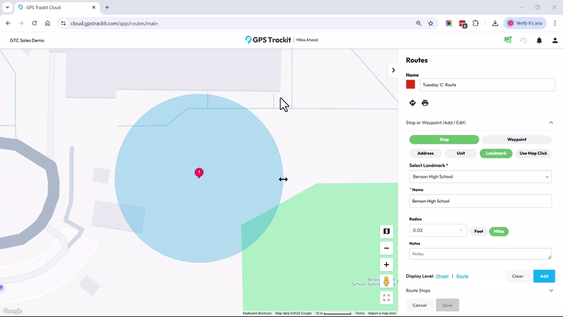 GPS Trackit Driver App: Template Creation – GPSTrackit Support