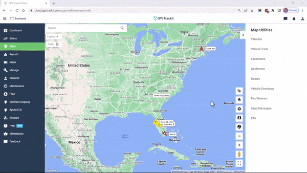 Maps: Draw Control – GPSTrackit Support