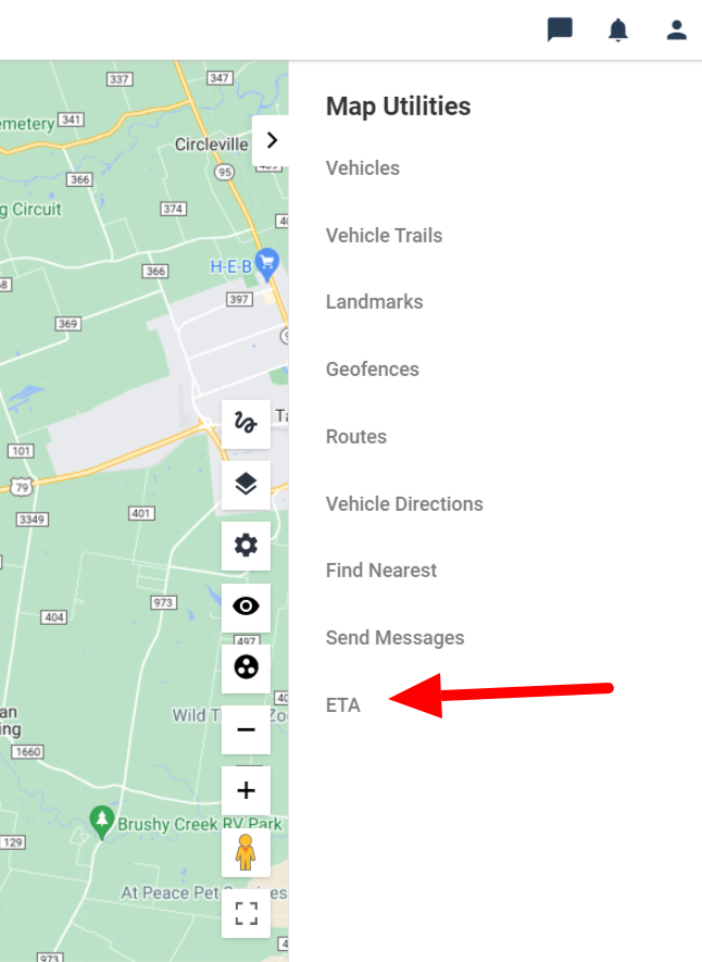 Maps: ETA – GPSTrackit Support