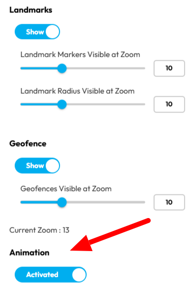 Maps Settings Gpstrackit Support