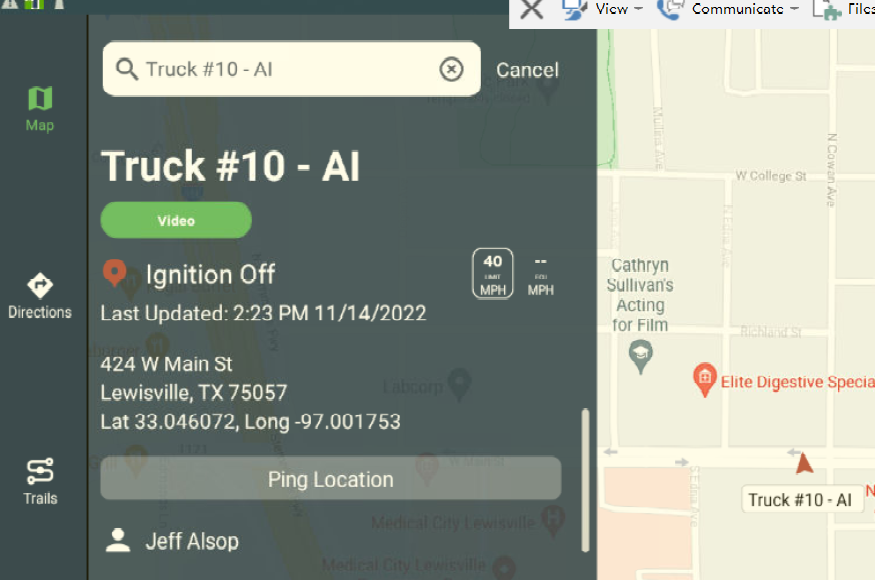 VidFleet Cameras: Live View – GPSTrackit Support