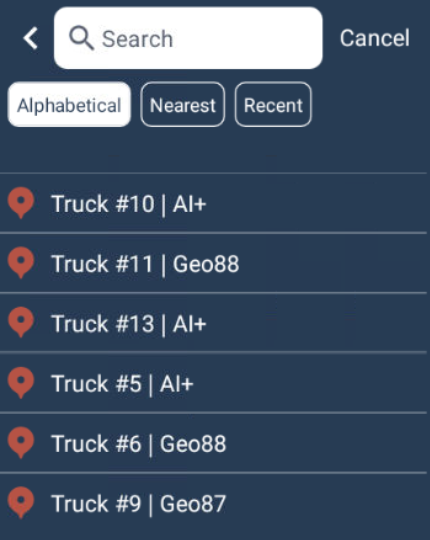 VidFleet Cameras: Cloud Mobile App – GPSTrackit Support