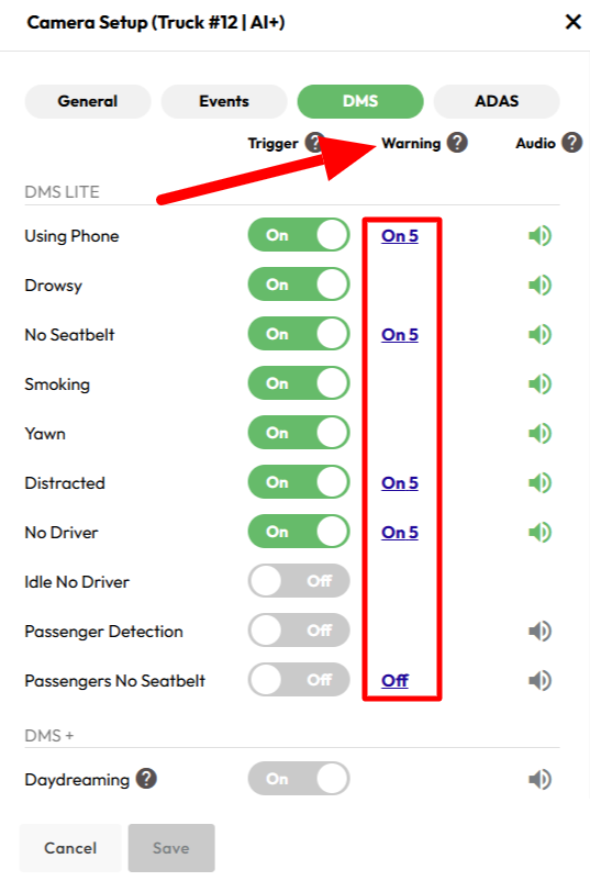 VidFleet Cameras: Camera Management – GPSTrackit Support