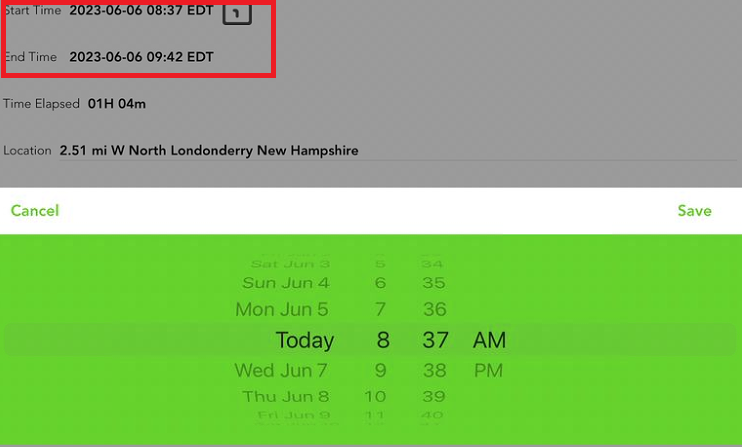 Aplicación ELD para Conductores iOS: Revisar y Editar Registros – GPSTrackit Support