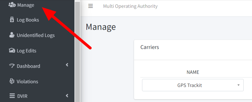 Configuración de ELD: Conductores – GPSTrackit Support