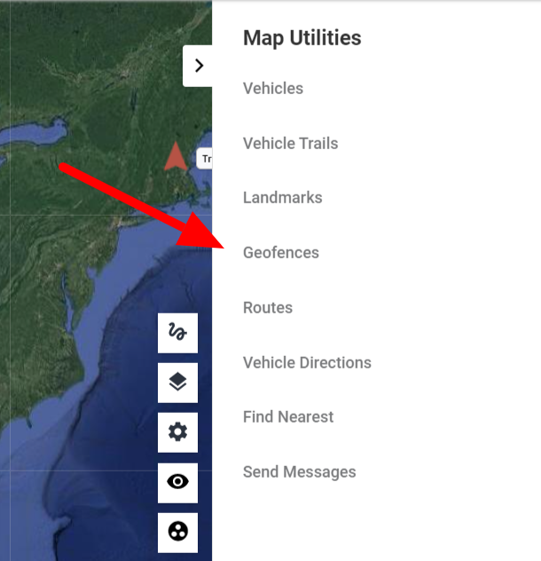 Geocercas: Opciones de Mapa – GPSTrackit Support