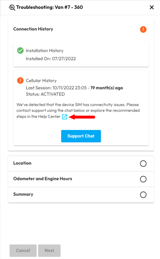 Solución de Problemas de Dispositivos GPS Fleet (Vehículo) – GPSTrackit Support